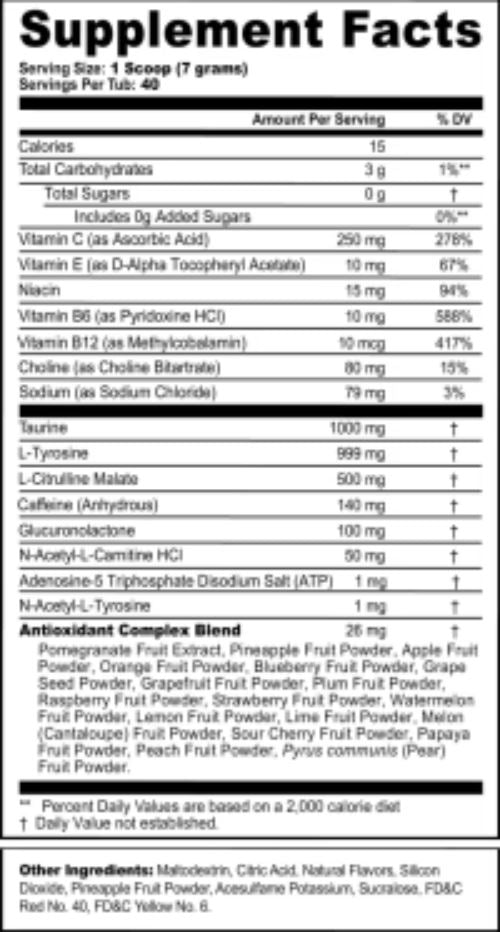 G Fuel Ginyu Force Tub (40 Servings) – Nutritionwholesalers.com / Universal Nutritional Products ...