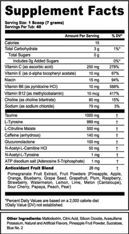 G Fuel Metaphor: ReFantazio's Awakening Tub (40 Servings) – Nutritionwholesalers.com / Universal ...