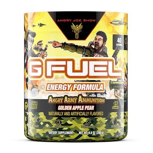 G Fuel Angry Army Ammunition Tub (40 Servings) – Nutritionwholesalers ...