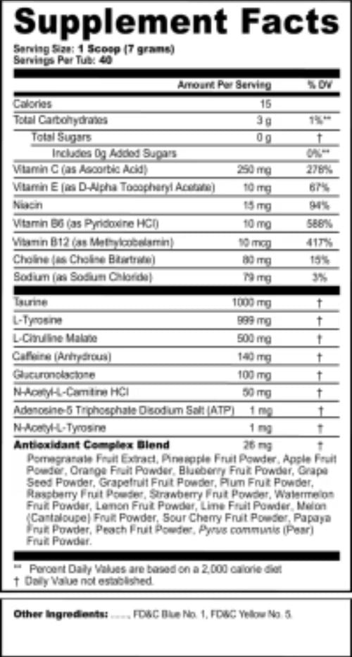 G Fuel Super Saiyan Tub (40 Servings) – Nutritionwholesalers.com ...