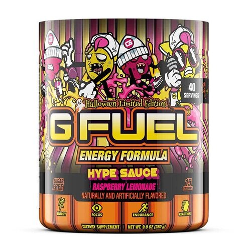 G Fuel HYPE SAUCE (Halloween Limited Edition) Tub (40 Servings ...