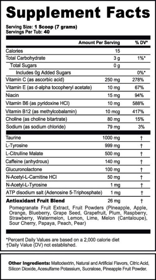 G Fuel Hula Colada Tub (40 Servings) – Nutritionwholesalers.com ...