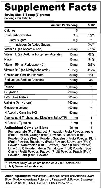 G Fuel Strawberry GF Tub (40 Servings) – Nutritionwholesalers.com ...