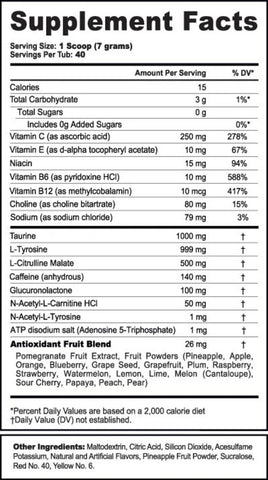 G Fuel Wild Swing Tub (40 Servings) – Nutritionwholesalers.com ...