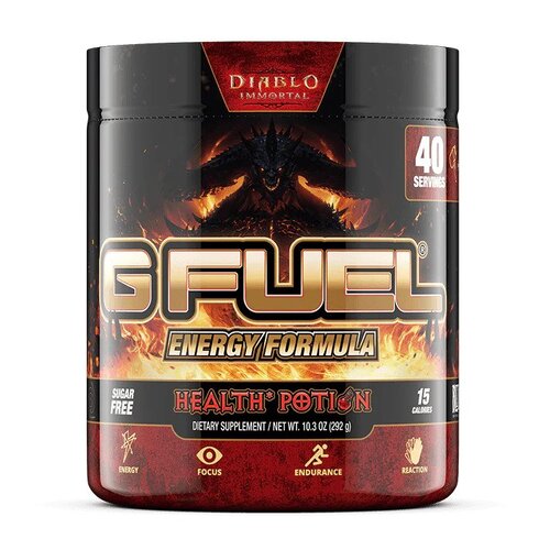G Fuel Diablo Health Potion Tub (40 Servings) – Nutritionwholesalers ...