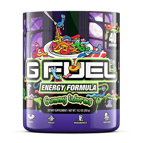G Fuel Gummy Worms Tub (40 Servings) – Nutritionwholesalers.com ...