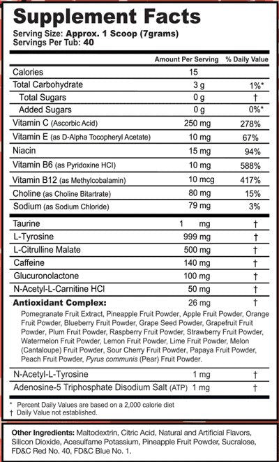 G Fuel Only Crans Tub (40 Servings) – Nutritionwholesalers.com ...