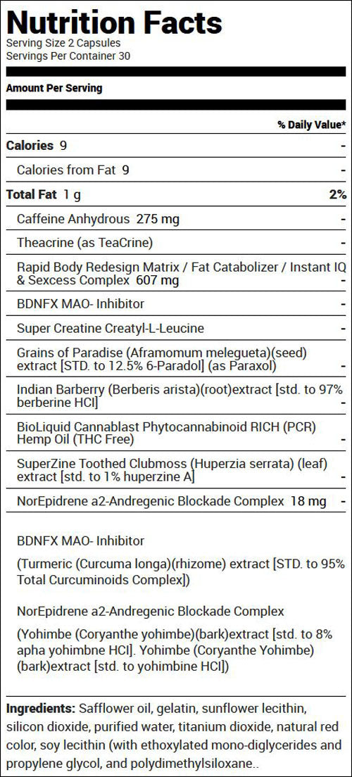 Bang THERMIQ (60 Capsules) – Nutritionwholesalers.com / Universal ...